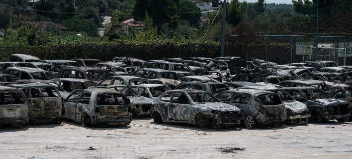 Νεκροταφείο αυτοκινήτων το γήπεδο της Ραφήνας -Εκεί μετέφεραν όλα τα ...