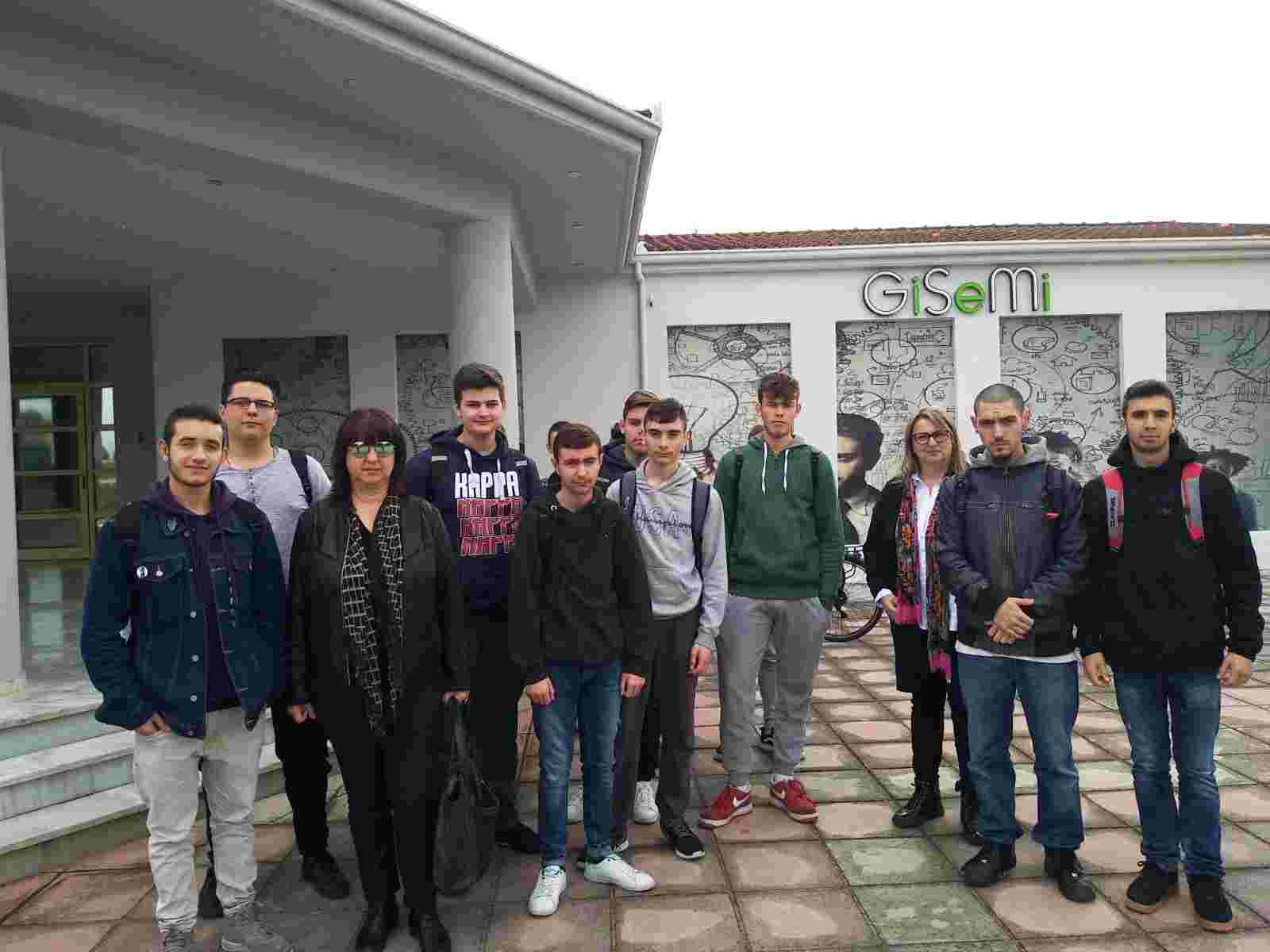 Επίσκεψη του 1ου ΕΠΑΛ Τρικάλων στο «GiSeMi HUB» - TV10