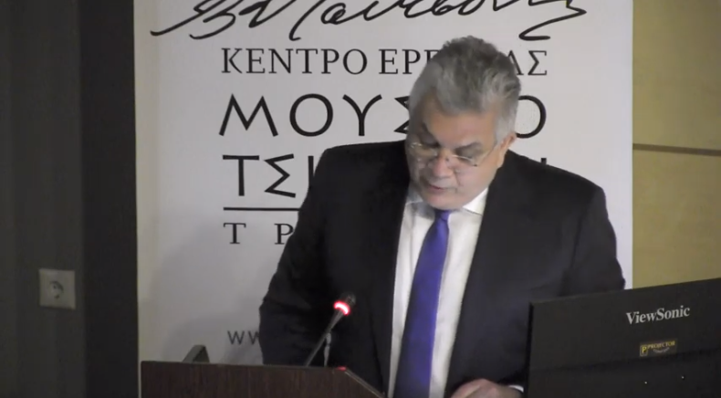 Ομιλία-βράβευση πρύτανη Α.Π.Θ. Νίκου Παπαϊωάννου - TV10