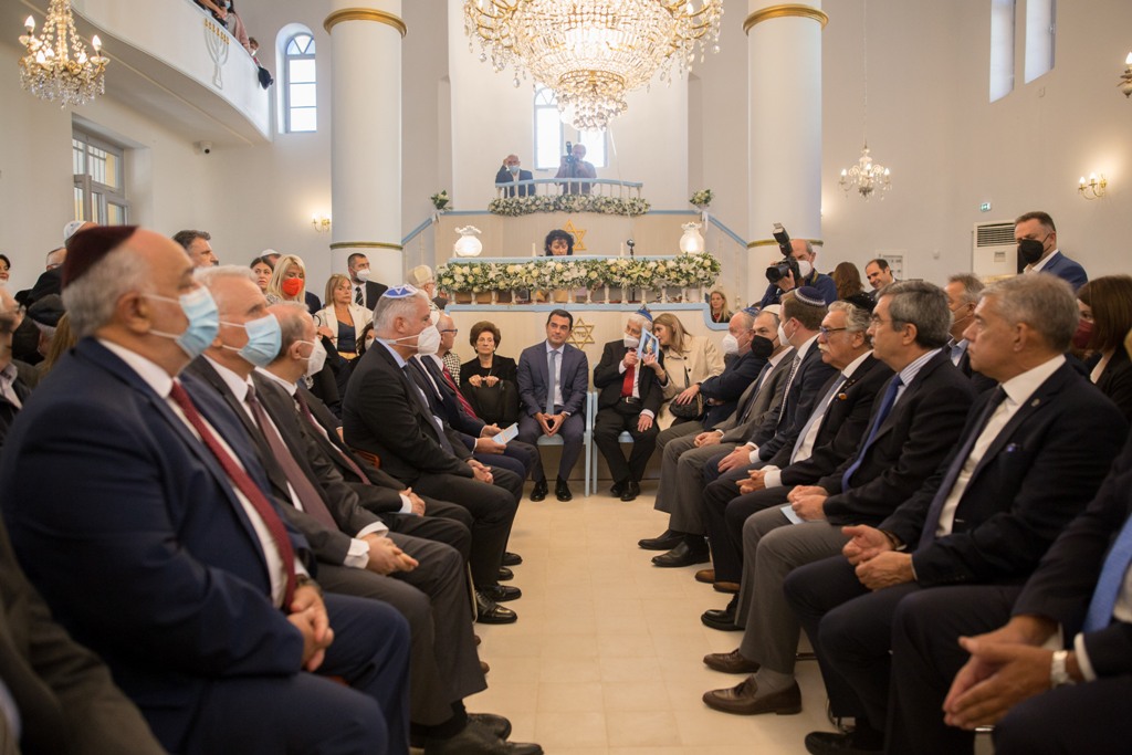 Με συγκίνηση τα εγκαίνια της ανακαινισμένης Εβραϊκής Συναγωγής στα ...