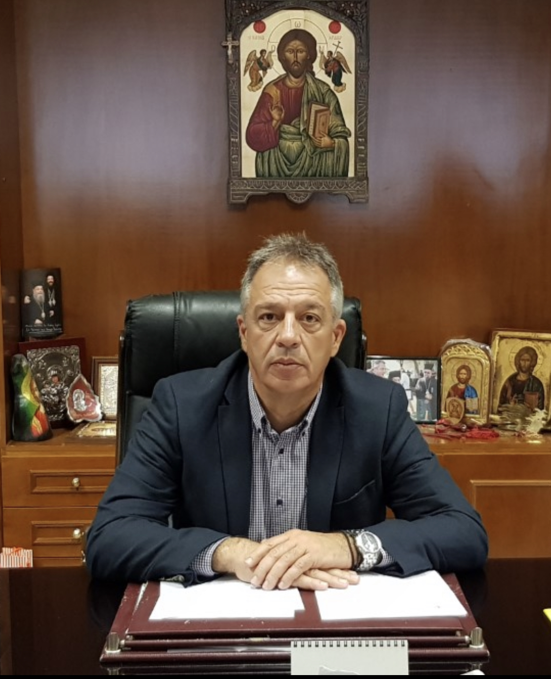 Συλλυπητήρια Χρήστου Μιχαλάκη για τον θάνατο του Χρίστου Καρά - TV10