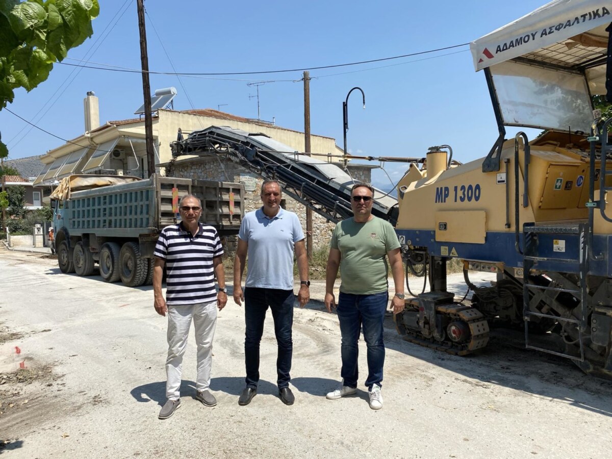 Ξεκίνησαν εργασίες ασφαλτόστρωσης στην πόλη του Τυρνάβου - TV10