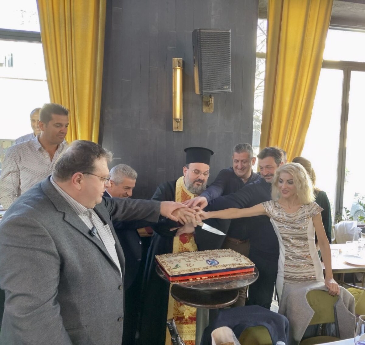 Την πρωτοχρονιάτικη πίτα έκοψε η ΓΕ.Π.Α.Δ. Θεσσαλίας - TV10