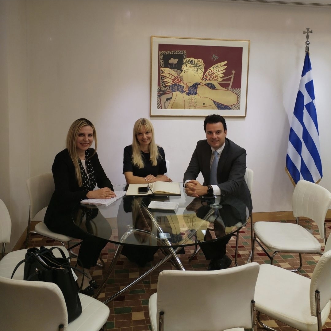 Συνάντηση Γιώργου Βλαχογιάννη με τη Γενική Γραμματέα Συντονισμού της ...