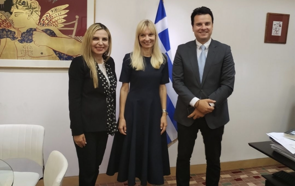 Συνάντηση Γιώργου Βλαχογιάννη με τη Γενική Γραμματέα Συντονισμού της ...